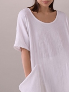 Textured Tunic Dress by Composition at Hello Boutique