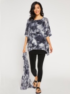 Sheer Boxy Tee by Sympli at Hello Boutique