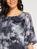 Sheer Boxy Tee by Sympli at Hello Boutique