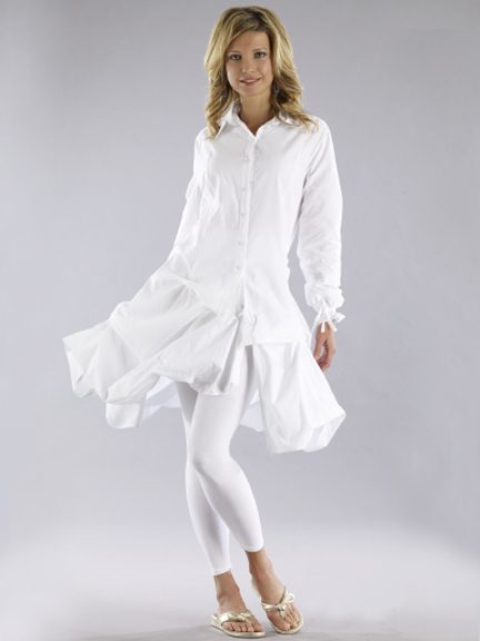 Button Up Tunic by Luna Luz at Hello Boutique