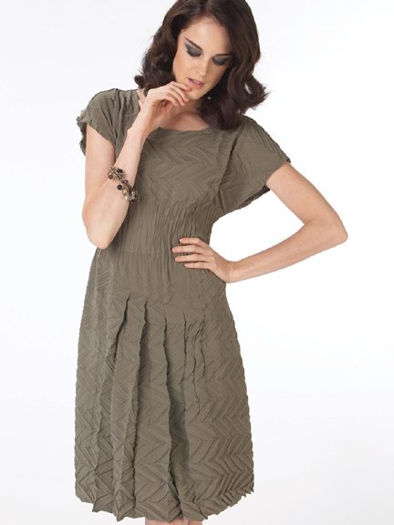 Chevron Combo Dress by Babette at Hello Boutique