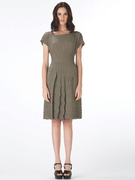 Chevron Combo Dress by Babette at Hello Boutique