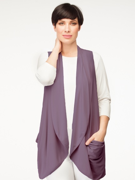Class Act Vest by Sympli at Hello Boutique