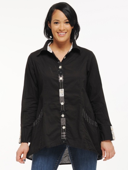 Claudine Shirt by Tulip at Hello Boutique