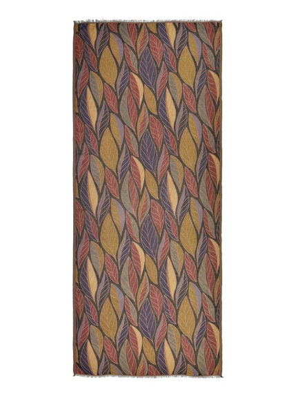 Devorah Leaf Scarf by Dupatta Designs at Hello Boutique