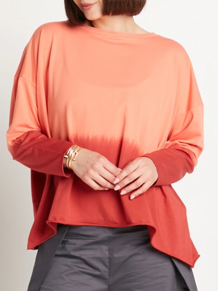 Dip Dyed Boxy T by Planet by Lauren G at Hello Boutique