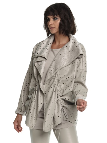 Drawstring Jacket by Planet by Lauren G at Hello Boutique