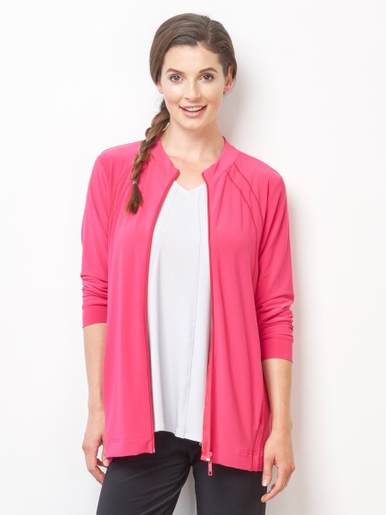 Energy Bomber Jacket by SYMPLI at Hello Boutique