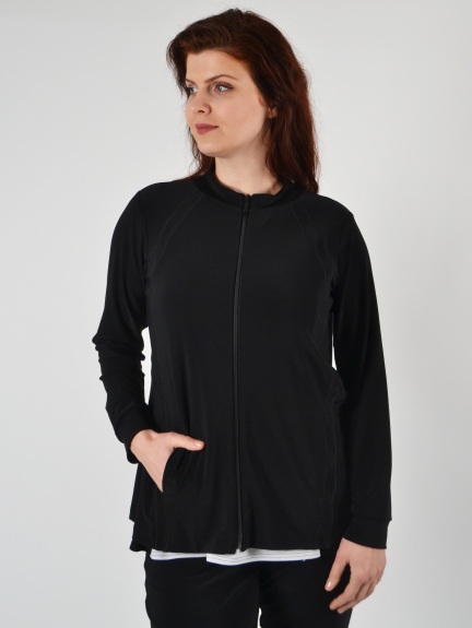 Energy Bomber Jacket by Sympli at Hello Boutique