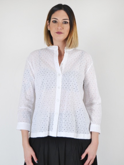 Eyelet Top by Max Volmary at Hello Boutique