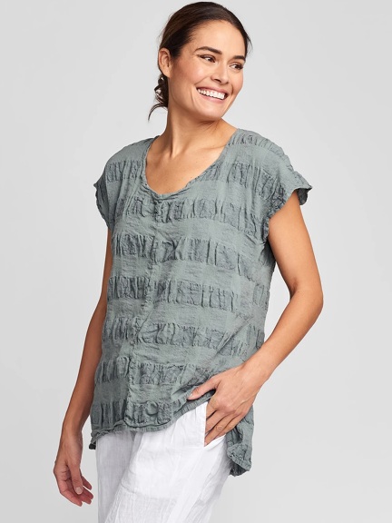 Feather Tee by Flax at Hello Boutique
