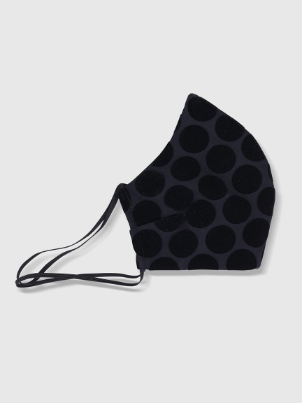 Flocked Dot Mask by Alembika at Hello Boutique