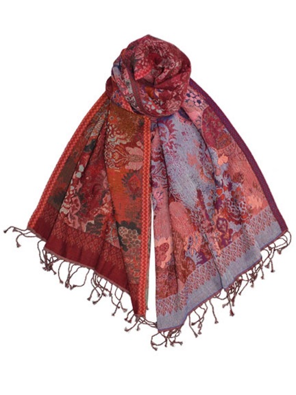 Fountainhead Scarf by Dupatta Designs at Hello Boutique