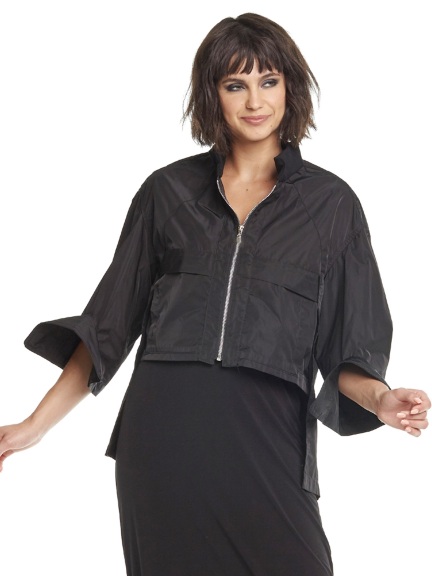 Hi-Low Zip Jacket by Planet by Lauren G at Hello Boutique