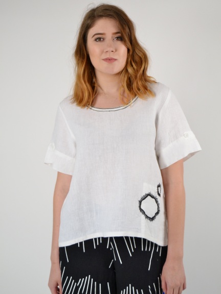 Lena Top by Snapdragon & Twig at Hello Boutique