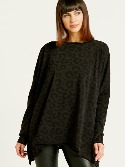 Leopard Swing T by Planet by Lauren G at Hello Boutique