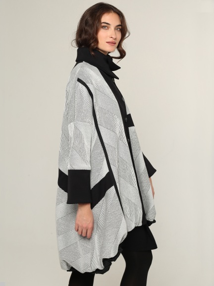 Linear Coat by Ozai N Ku at Hello Boutique