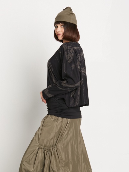 Marble Mini Boxy T by Planet by Lauren G at Hello Boutique