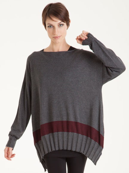 Mini Stripe Sweater by Planet by Lauren G at Hello Boutique
