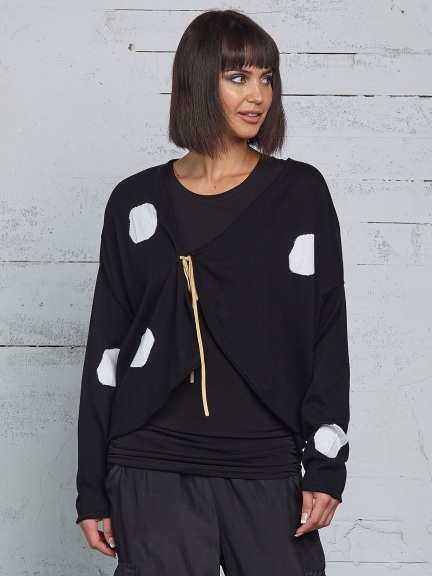 Panda Cardi by Planet by Lauren G at Hello Boutique