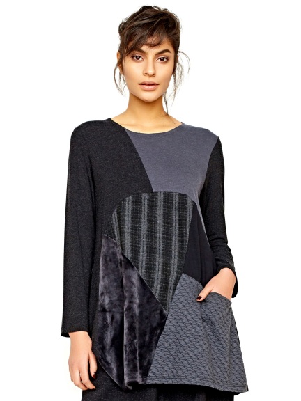 Paneled Top by Alembika at Hello Boutique