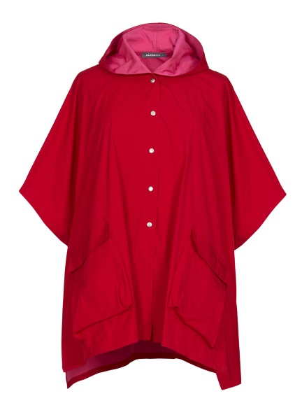 Red Swing Jacket by Alembika at Hello Boutique