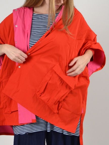 Red Swing Jacket by Alembika at Hello Boutique