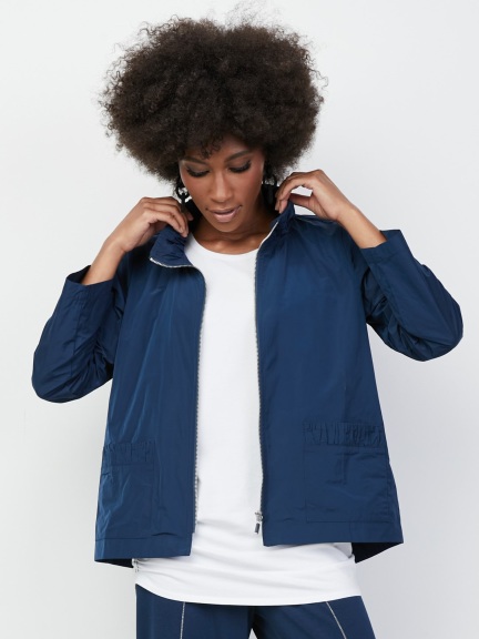 Ruched Detail Jacket by Olivia by Habitat at Hello Boutique