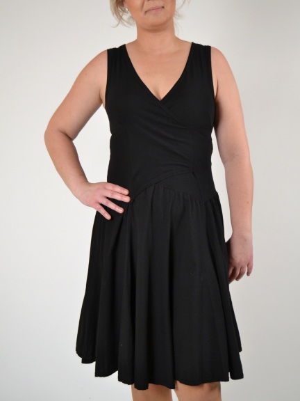 Short X-Over Dress by Luna Luz at Hello Boutique