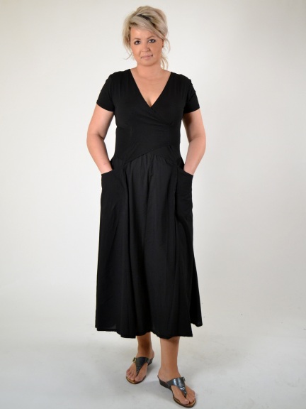 S/S Cross Over Dress by Luna Luz at Hello Boutique