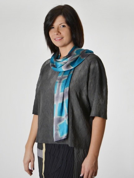 Silk Cube Scarf by Donyale at Hello Boutique