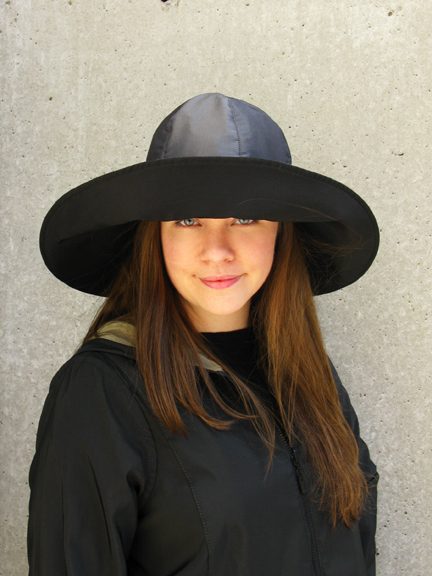 Solid Big Brim Hat by Mycra Pac at Hello Boutique
