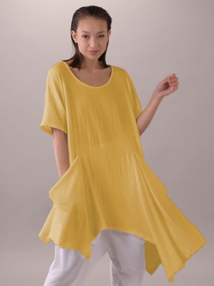 Textured Tunic Dress by Composition at Hello Boutique