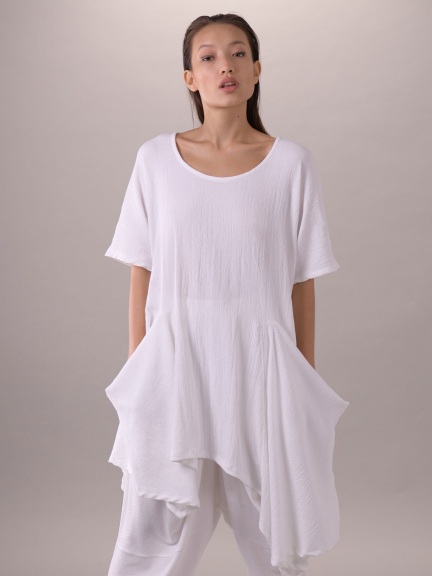 Textured Tunic Dress by Composition at Hello Boutique