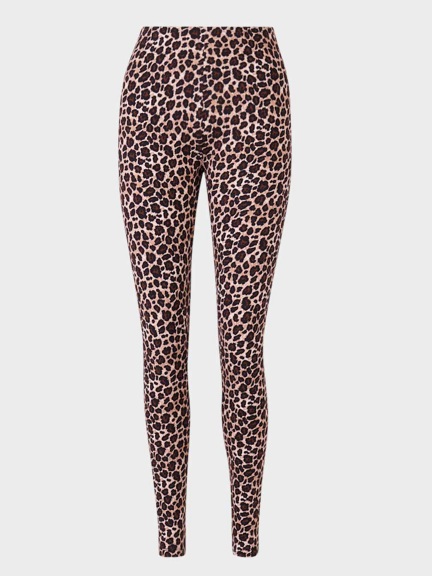 Tiger Print Legging by Alembika at Hello Boutique