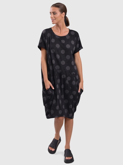 Urban Circles Dress by Alembika at Hello Boutique