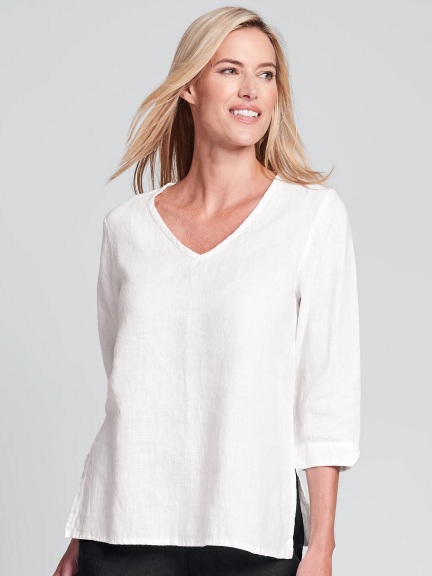 V Pullover by Flax at Hello Boutique