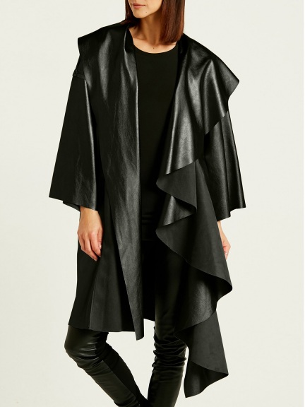 Ruffle Coat by Planet at Hello Boutique