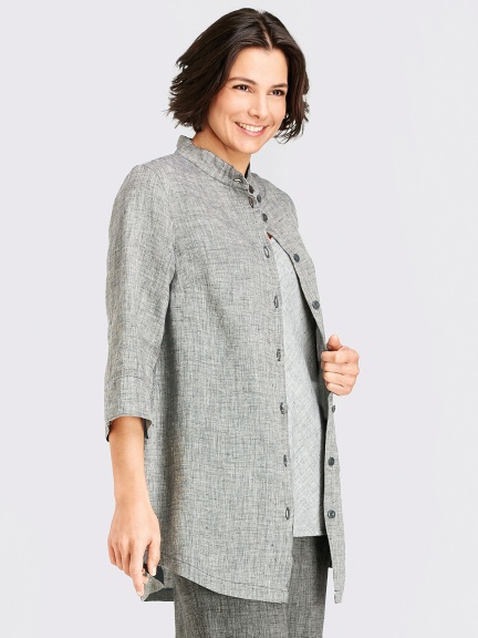 Vintage Shirt Tunic by Flax at Hello Boutique